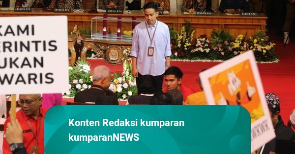 Momen Gibran-Kaesang Salim ke Megawati di KPU, Prabowo Beri Hormat ... Momen Gibran-Kaesang Salim ke Megawati di KPU, Prabowo Beri Hormat ...